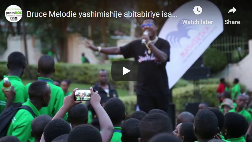 Bruce Melodie yashimishije abitabiriye isabukuru ya save the children ...