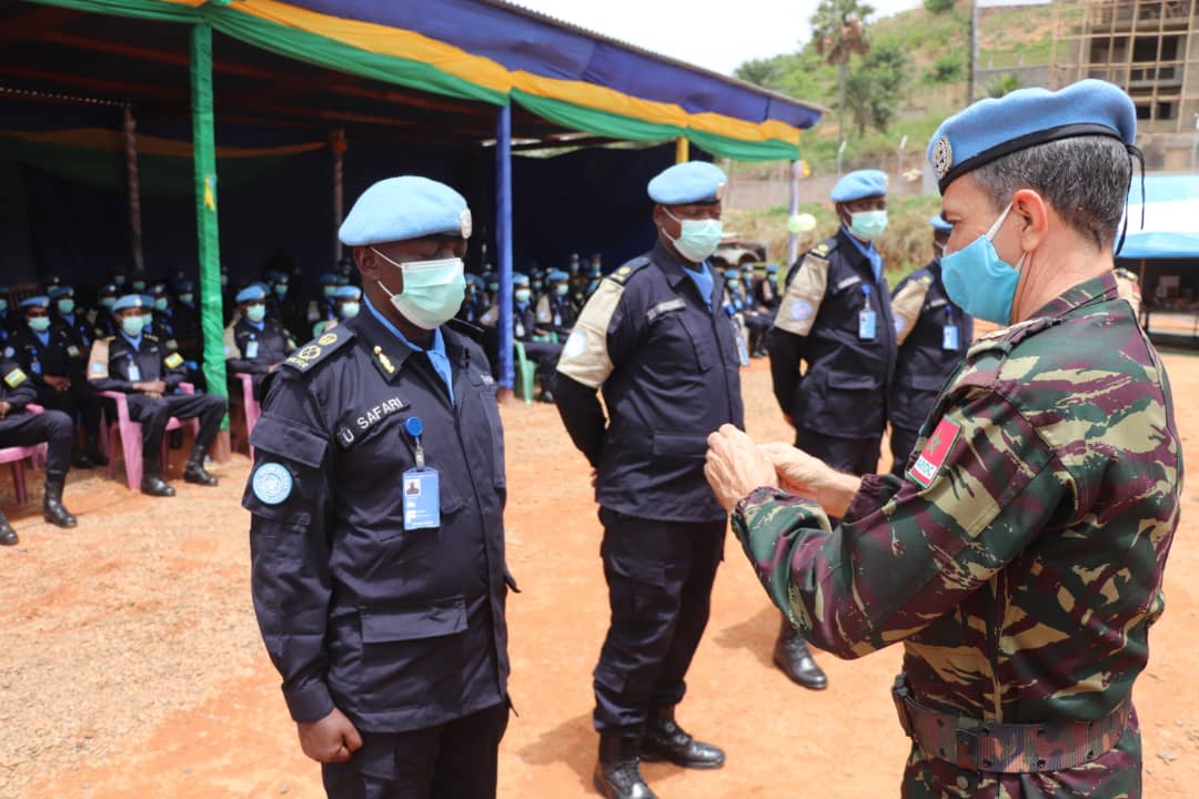 PEACEKEEPING: UN decorates Rwanda Police peacekeepers in CAR - Press Box